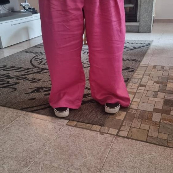 Tulip Wide Leg Pant Sewing Pattern: Women's Pleated Design (PDF Pattern ...