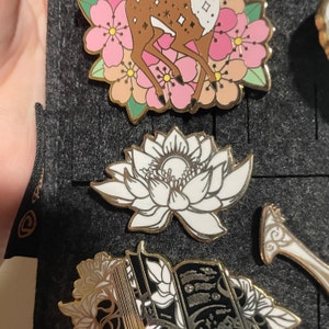 Gold Ocean of Sky Floating Islands Hard Enamel Mini Pin Set - Etsy