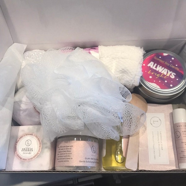 Spa Gift Set, Spa Gift Set for Women, Spa Gift Basket, Spa Gift Box ...