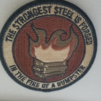 Dumpster Fire Morale Patch - Etsy