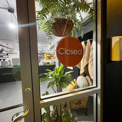 Open Closed Sign Orange Sign Business Sign Storefront Sign Shop Open ...