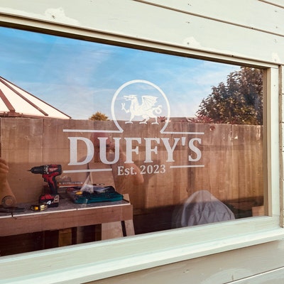 Personalised Beer Fridge / Window / Bar / Shop Window Decals - Etsy UK