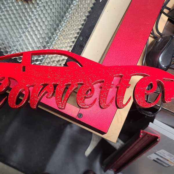 Chevy C6 Corvette DXF and SVG Files - Digital Download - Plasma or ...