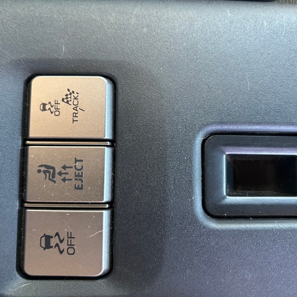 Eject Blank Button Decal Sticker for Scion FRS, Subaru BRZ, Toyota 86 ...