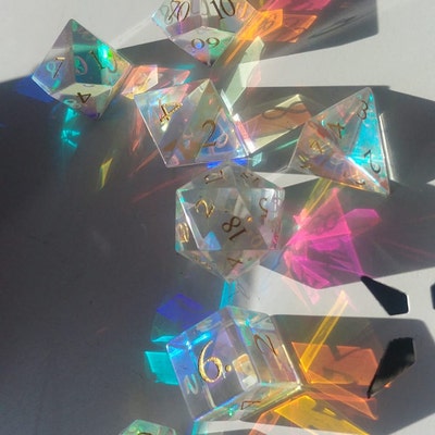 Sharp Edge Dice, Black Star, Galaxy Void, Liquid Core Dice, Dnd Dice ...