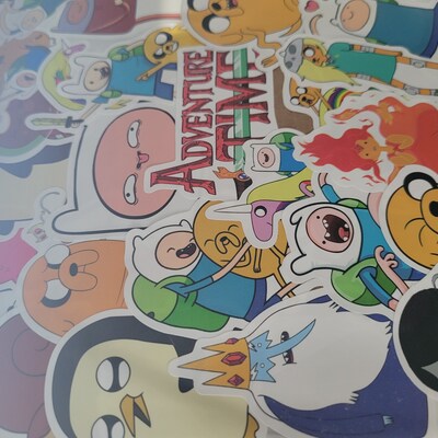 Adventure Time Stickers, Vinyl Stickers, 10-50 Pcs Random Pack, FREE ...