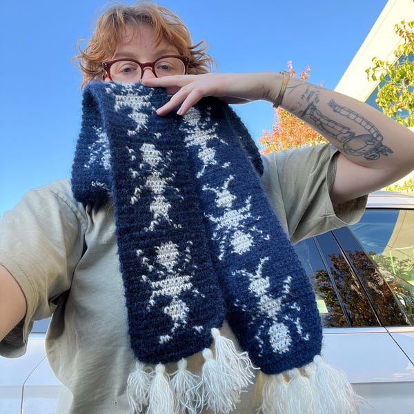 PDF Dirty Martini Scarf Crochet Pattern | Cute Intermediate Project ...