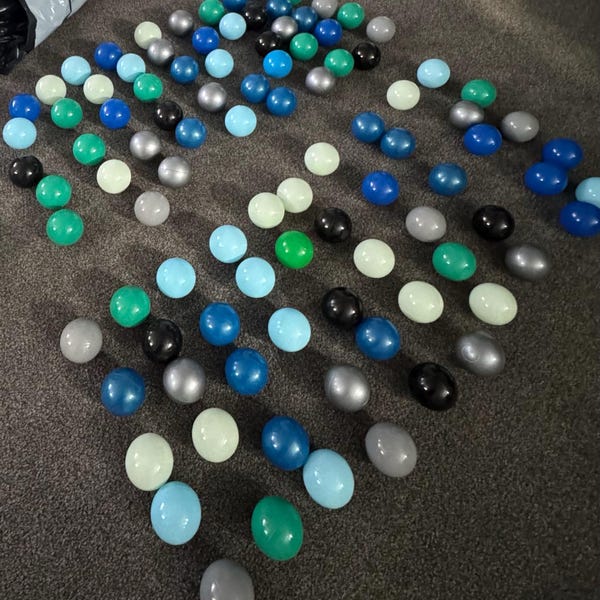 Colorful Plastic Pit Balls for Kids Pool Soft Ocean Balls Eco Friendly ...