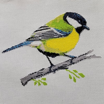 Small Bird Cross Stitch Pattern Bundle, Robin Bird, Kingfishers, Great ...