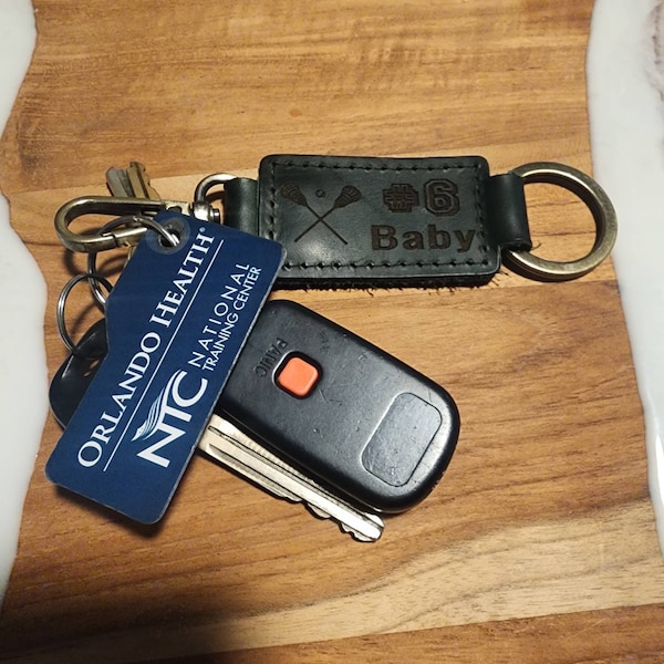 Corporate Gifts for Employees, Personalized Keychain, Leather Keychain ...