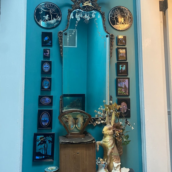 Vintage Art Glass Perfume Bottle - Etsy