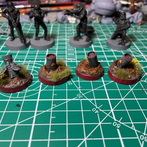 Modular Charred Rat Grill 28mm Scale Terrain Set Miniatures - Etsy