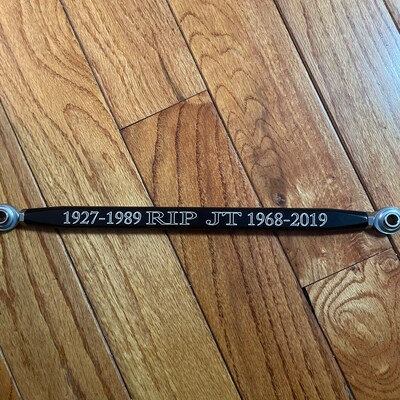 Custom Harley Davidson Shift Rod Engraved Linkage One of a Kind ...