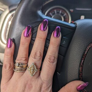 Blue Chrome Powder Metallic Pigment for Nail Art 0.5g - Etsy