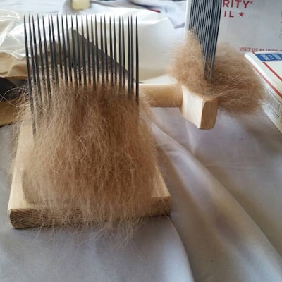 Mini Handcombs Fine Valkyrie Wool Combs Fiber Combs Double - Etsy
