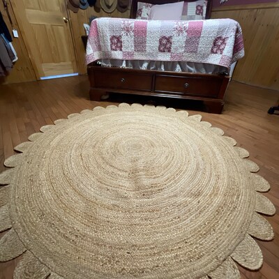 4 Set of Indian Hand Woven Natural Jute Cushion Cover 18X18 Jute ...