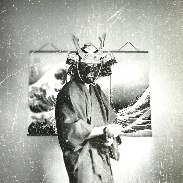 Samurai Daimyo Helmet Cosplay Mask Costume - Etsy