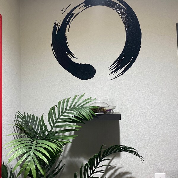Zen Circle Wall Decal Vinyl Sticker Art Decor Bedroom Design Mural ...