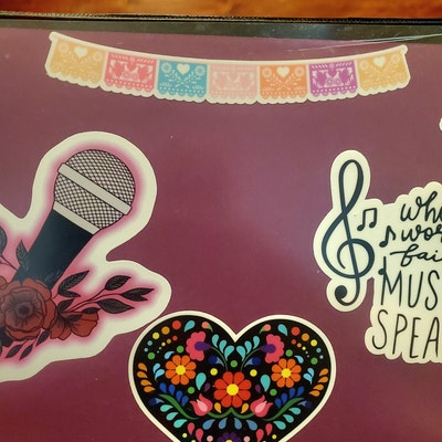 Papel Picado Sticker, Mexican Sticker, Mexico Sticker, Mexican Phrases ...