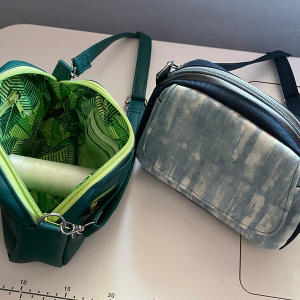 The Itty Bitty Bowler Bag Sewing Pattern With Video - Digital Download ...