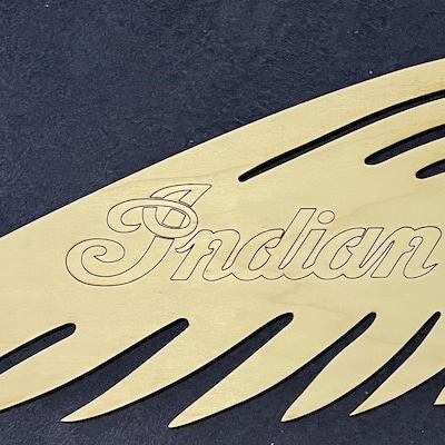 Indian Motorcycle Logo Digital Files for Laser Cutting Igs, Stl, Stp ...