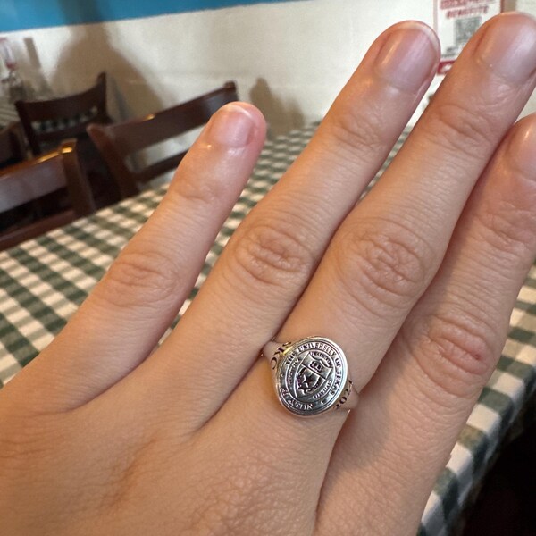 Class Ring,school Ring,signet Ring,graduation Ring,personalized Ring ...