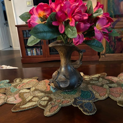 Large Vintage Metal Maple Leaf Tray, Cast Aluminum, Free Shipping. - Etsy