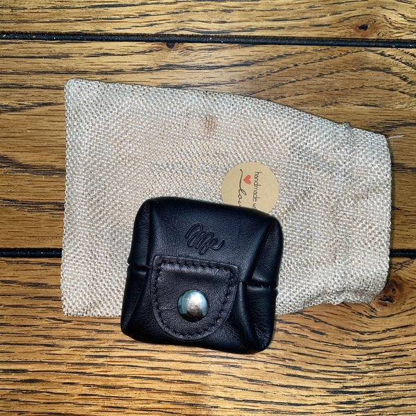 Tiny Leather Coin Purses, Mini Coin Purses, Coin Bags, Small Folding ...