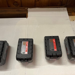 Wall Mount for Dewalt DCB102 Charger With Optional Battery - Etsy