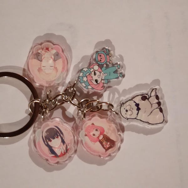 Spy X Family Anya Acrylic Keychain - Etsy