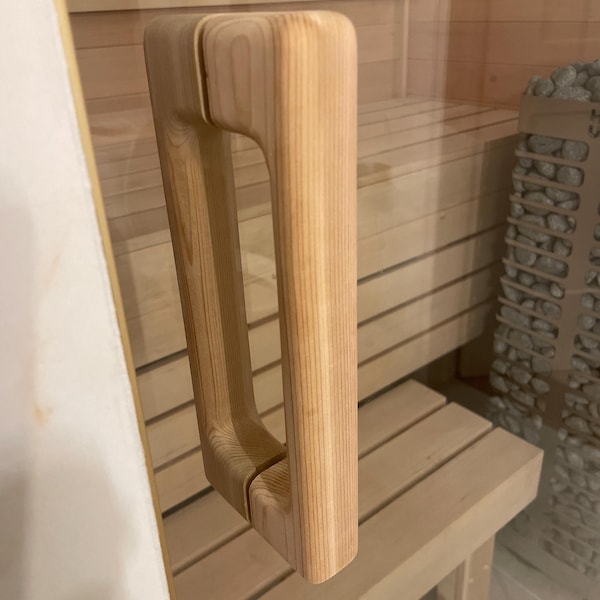 Double Cedar Sauna Door Handle - Etsy