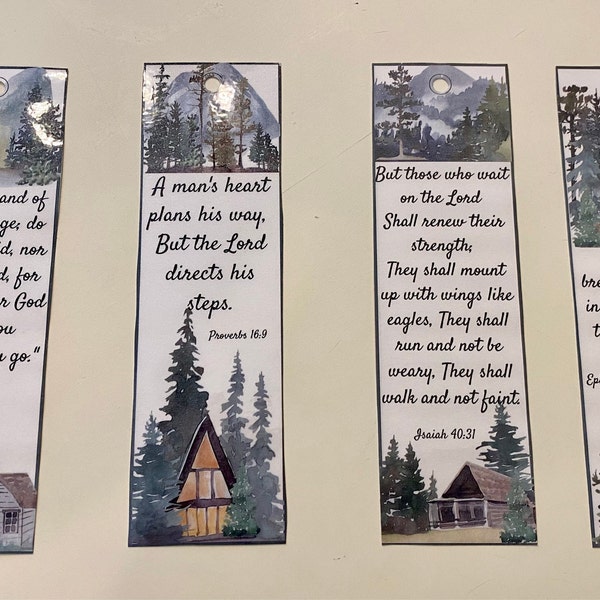 Christmas Bible Verse Nativity Coloring Bookmarks for Kids Scripture ...