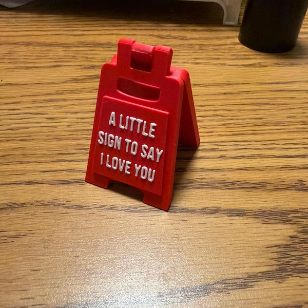 A Little Sign to Say I Love You (multiple Colors Available) - Etsy