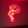 Smoking Skull Head Neon Sign Custom Handmade Art Neon Light - Etsy