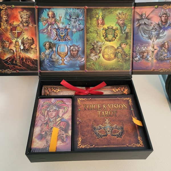 Tarot Deck - Special Edition - Voice & Vision Tarot - Etsy