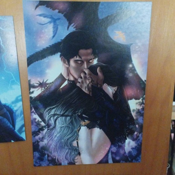 Print Feyre Rhysand and Nyx - Officially Licensed - Etsy