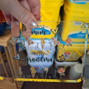 Acrylic Baby Reveal Stand, Pregnancy Announcement Gifts, Mom to Be ...