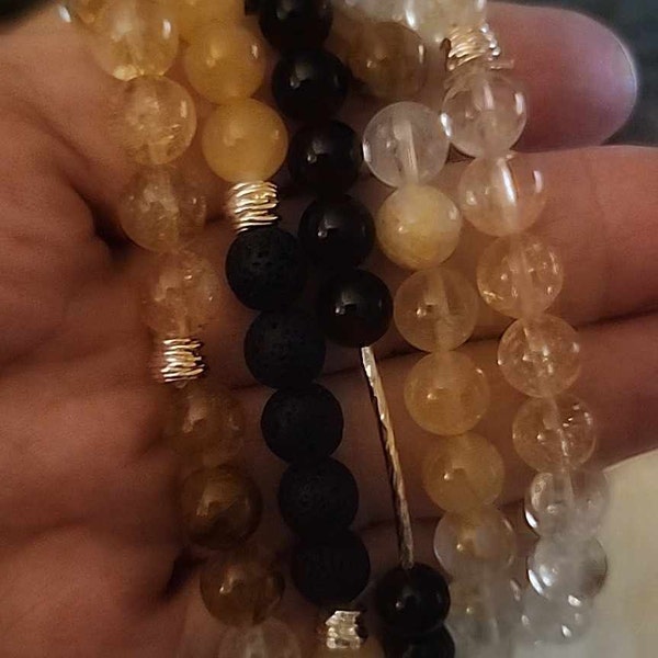 Genuine Citrine Beads, Real Crystal Beads, No Heated Citrine Beads, 6mm ...