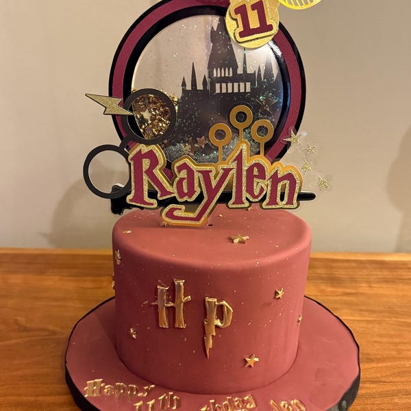 Wizard Birthday Cake Topper, Magical Wizard Birthday Party, Magical ...