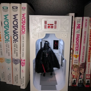 Sci-fi Book Nook. Bookshelf Decorationaction Figure Display. Bring a ...