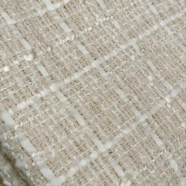 Purple Woven Tweed, Tweed Fabric for Clothing, Fashion Coat Dress Skirt ...