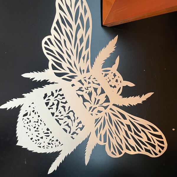 Bespoke Square Papercut Art Commission - Etsy