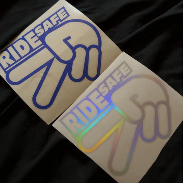Peace Sign Fingers Wave Peace Fingers Custom Sticker Decal Custom ...