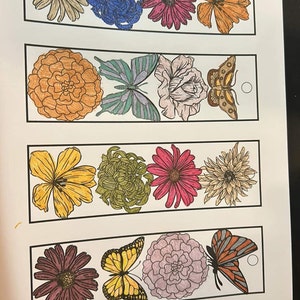 Be Kind Bible Verse Coloring Bookmarks for Kids With Cute Bees ...