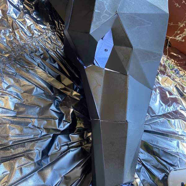 Anubis Mask / Jackal Mask | DIY Paper Mask, Printable Template ...