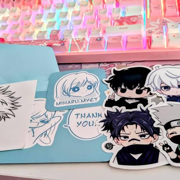 Cute G.eto Vinyl Sticker | Waterproof, Fadeproof, Scratch Resistant ...