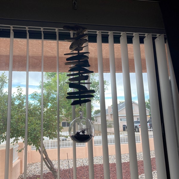 Plant Terrarium 25 Inch Valhalla Ladder/ Cream Wood Beads / V-0130 ...