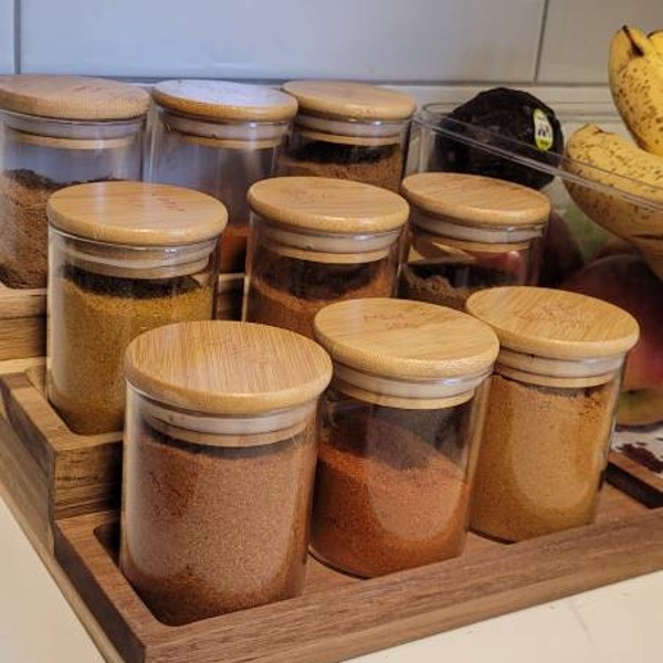 Printable Minimalist Spice Jar Label Template | Modern Spice Jar Label ...