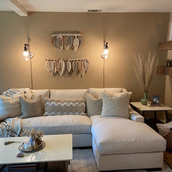 The Dupre Macrame Feathers - Etsy