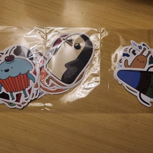 Adventure Time Stickers, Vinyl Stickers, 10-50 Pcs Random Pack, FREE ...